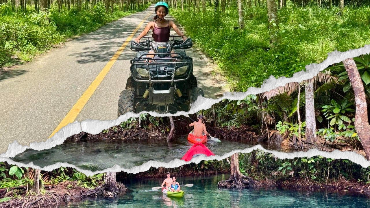 Tour ATV en Krabi: quad, kayak y Crystal Lagoon